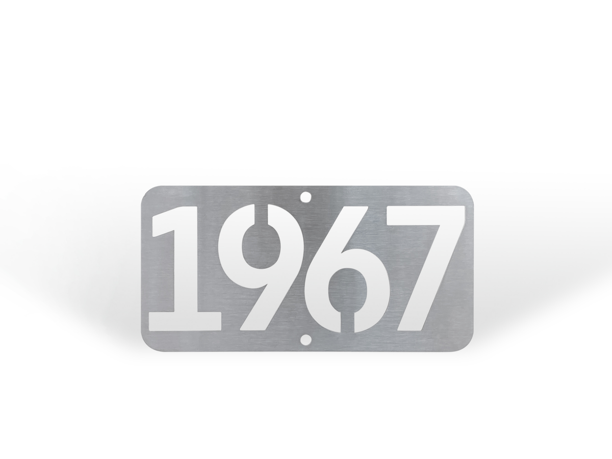 Year of Manufacture plates - All years available – Vintage AirCooled Parts